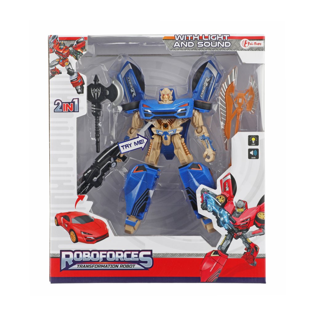Trans robot bil med lyd og lys - Biler & bilspor - Biler & kjøretøy ...