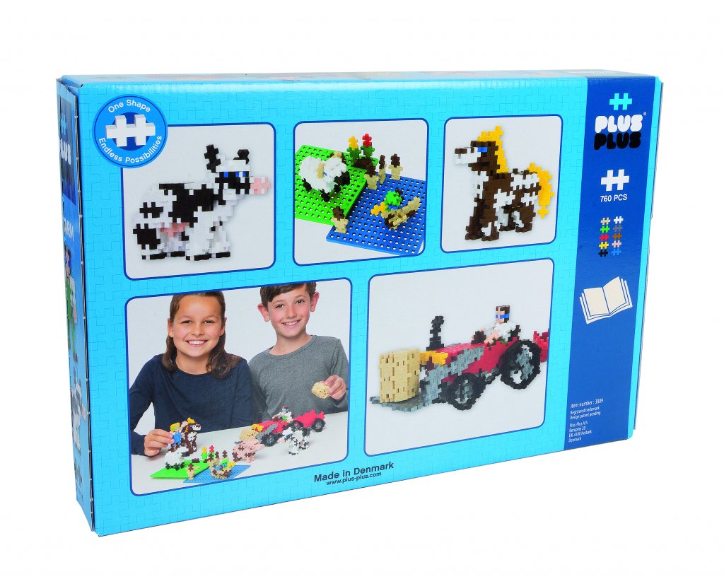Plus Plus Farm 760 stykker - Byggeklosser - Bygg & lek - LEKER ...