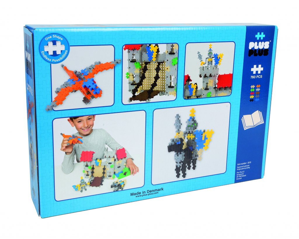 Plus Plus Castle 760 stykker - Byggeklosser - Bygg & lek - LEKER ...