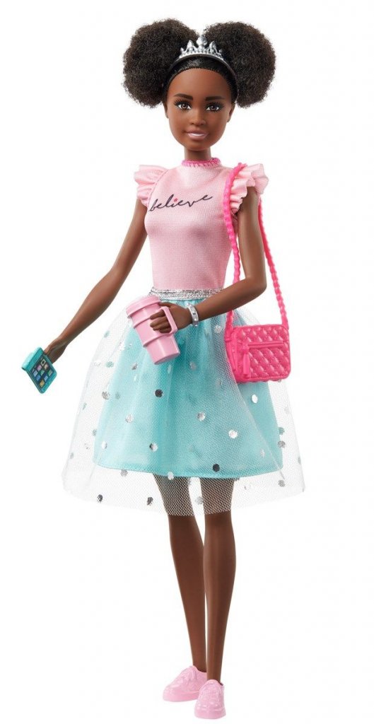 Barbie dukke med afro hår - Dukkeklær & Tilbehør - Dukker ...