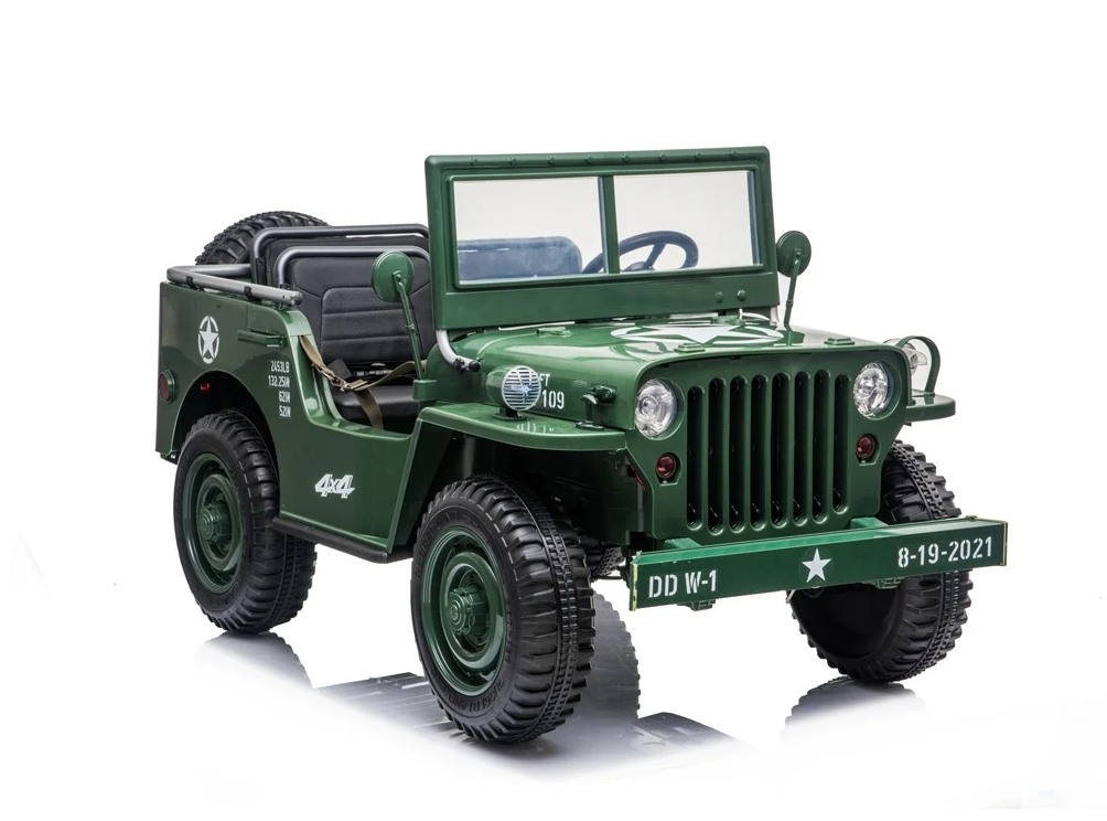 Elbil barn Explorer Jeep V12 grønn med 3 seter - Elbilar - Sport ...