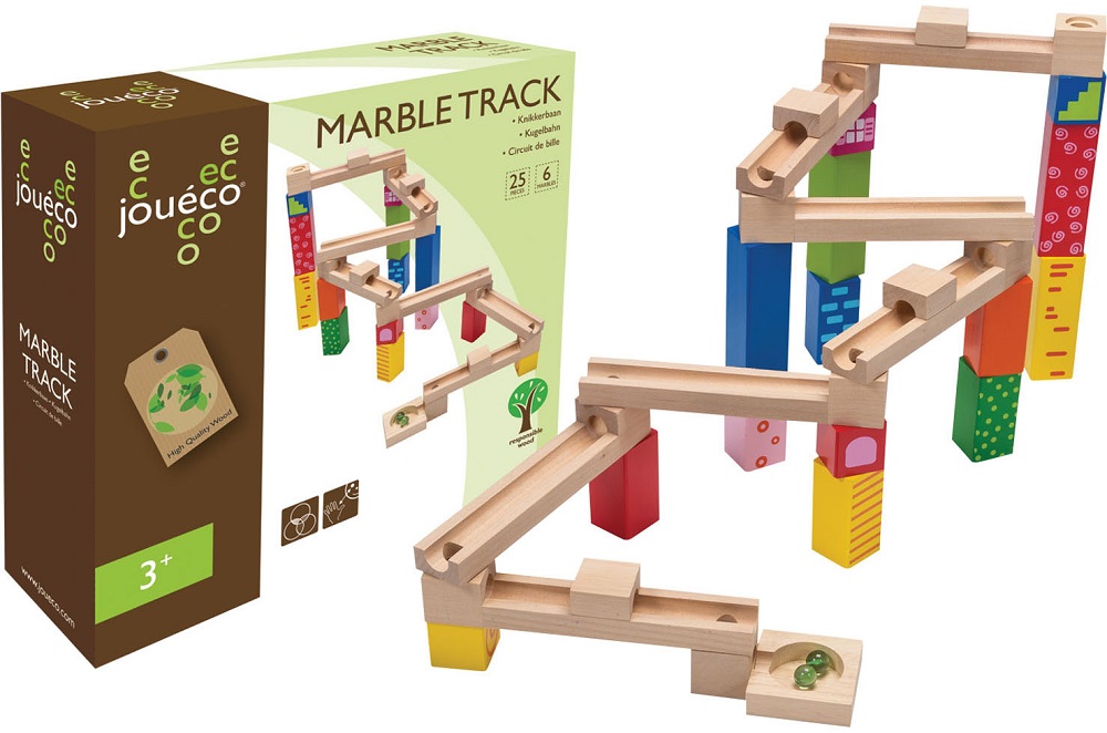 Jouéco trekulebane 33 deler for barn - Pedagogiske treleker - Leker av ...