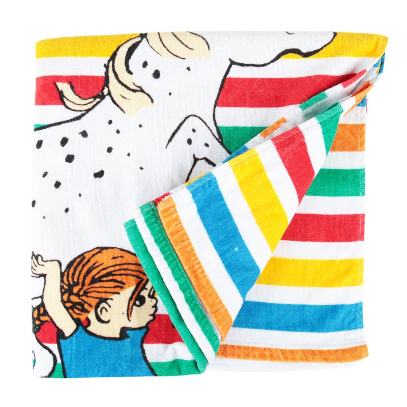 Pippi badehåndkle - Håndklær - Tilbehør - BARNKLÆR - Kidsdreamstore.no