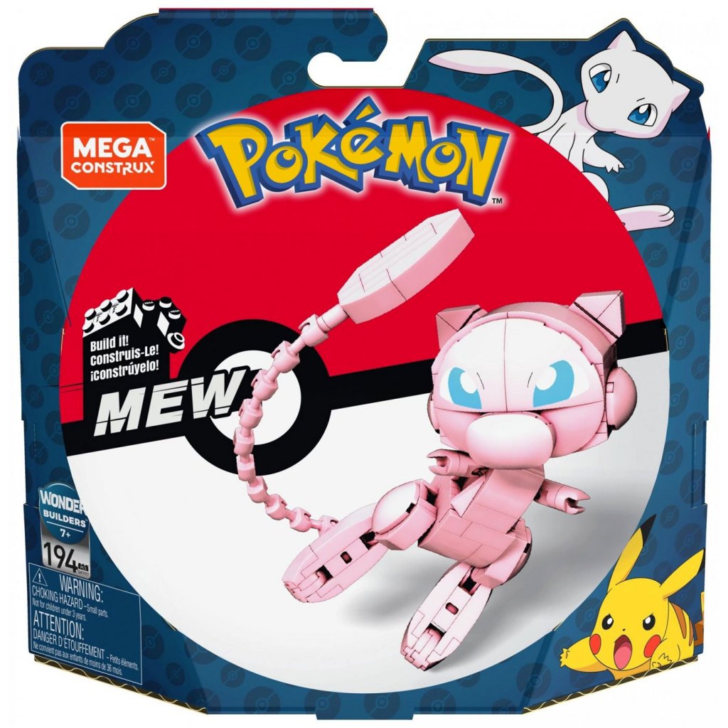 Mega Construx Pokémon Mew Mega Bloks - Pokémon - VAREMERKE ...