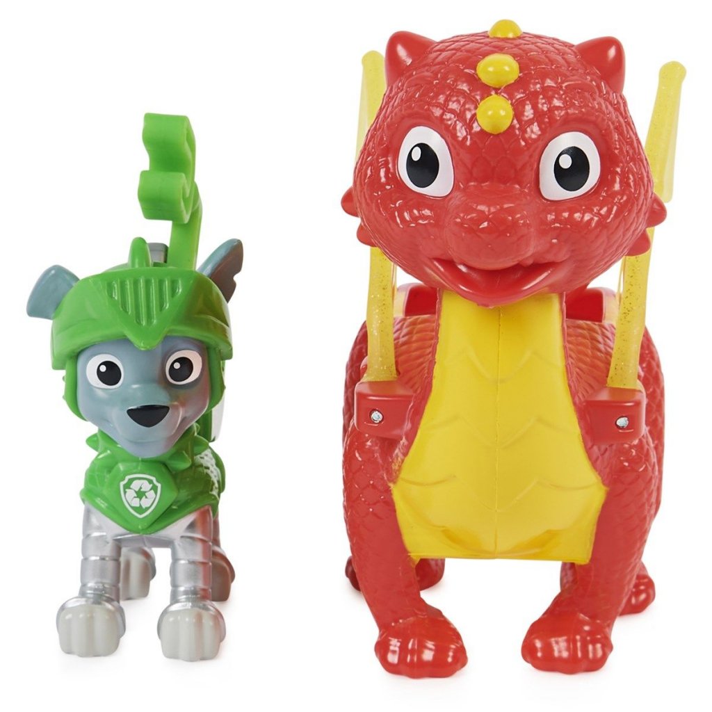 PAW Patrol Rocky Rescue Knights Flame drage - Paw Patrol - VAREMERKE ...