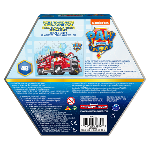 PAW Patrol The Movie Marshall Puzzle 48 brikker - Puslespill ...