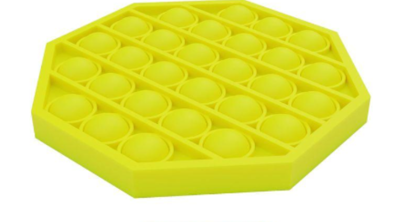 Pop It Bubble Fidget Octagon Yellow - Fidget Spinner - Eksperiment ...