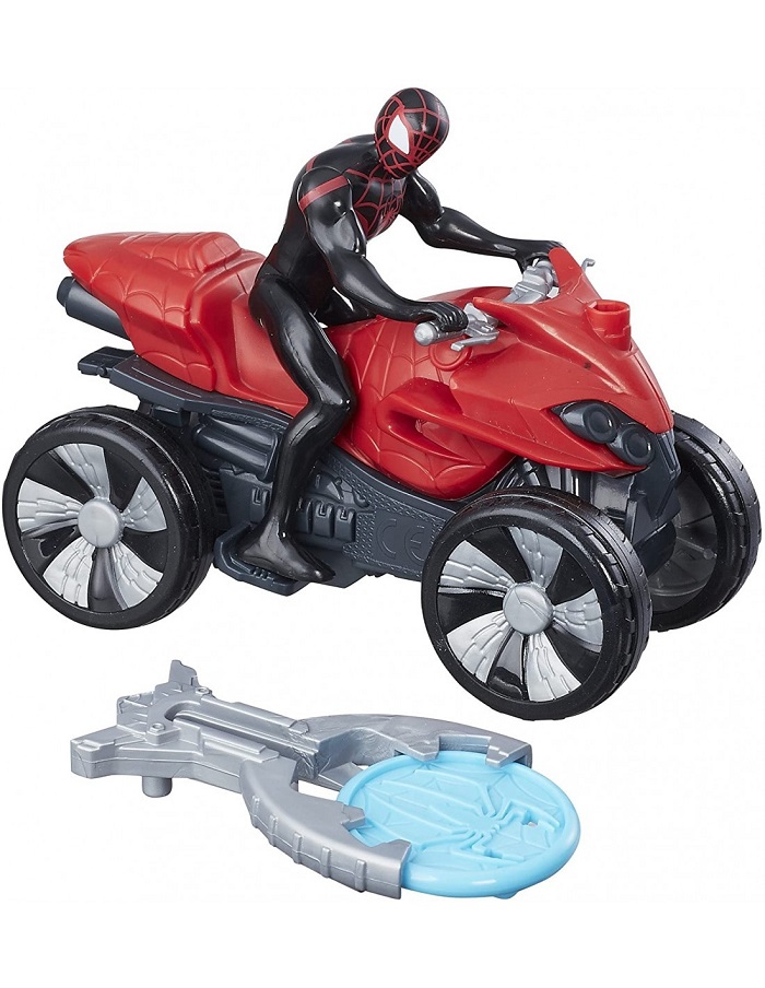 Miles Morales Blast N Go firhjuling - Superhelter - Leketøyfigurer ...