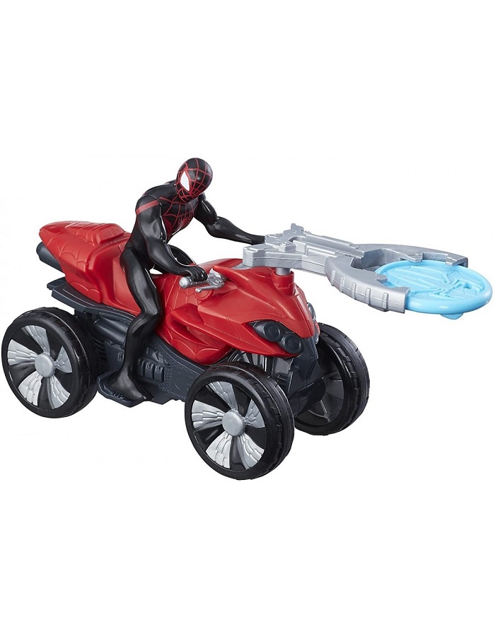 Miles Morales Blast N Go firhjuling - Superhelter - Leketøyfigurer ...