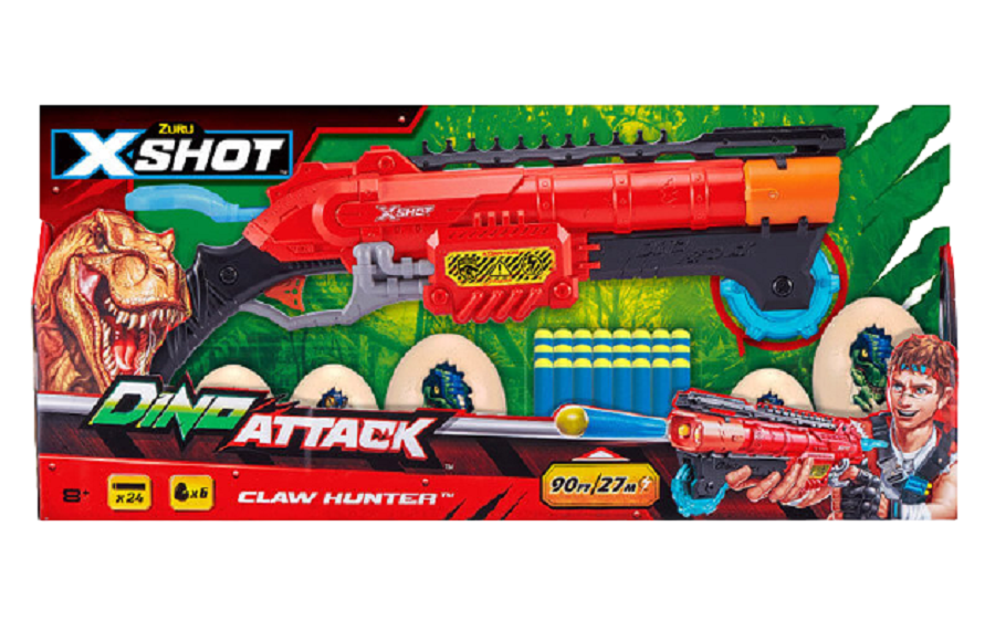 Zuru X-shot Dino Attack - Pistoler & pistolsett - Lekevåpen - LEKER ...