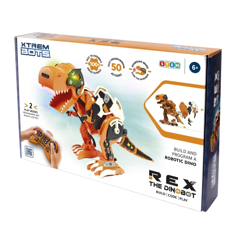 Xtrem Bots Dinosaur Robot Rex - LEKER - Kidsdreamstore.no